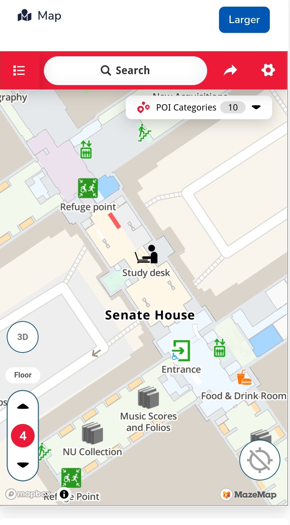 Navigate Senate House Library with new wayfinding tool | University of ...