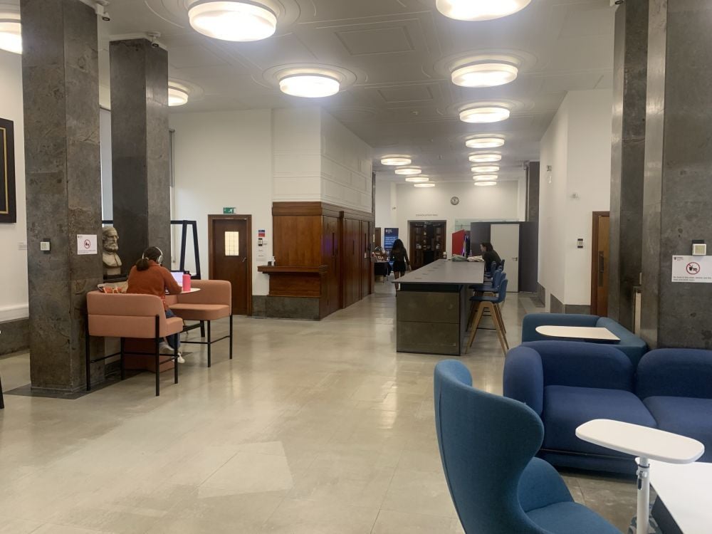New collaborative study area in Senate House Library | University of London